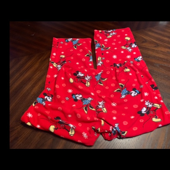 Disney | Intimates & Sleepwear | Medium Adult Red Mickey Minnie Mouse ...